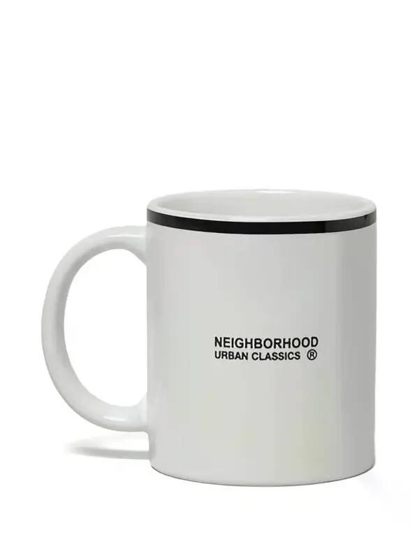 NEIGHBORHOOD Logo-print Rim Mugs