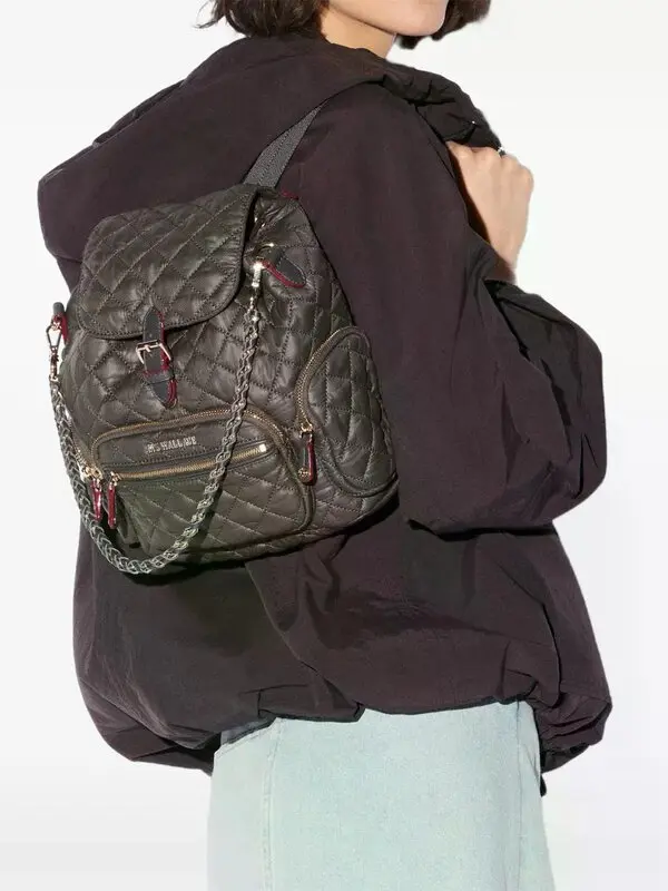 Mz Wallace Mini Crosby Quilted Backpack