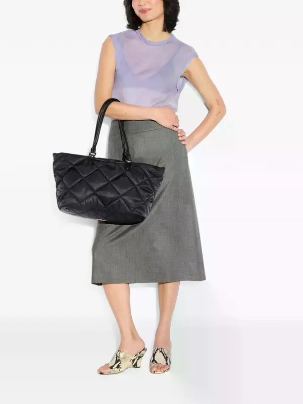 Mz Wallace Medium Madison Quilted Tote Bag