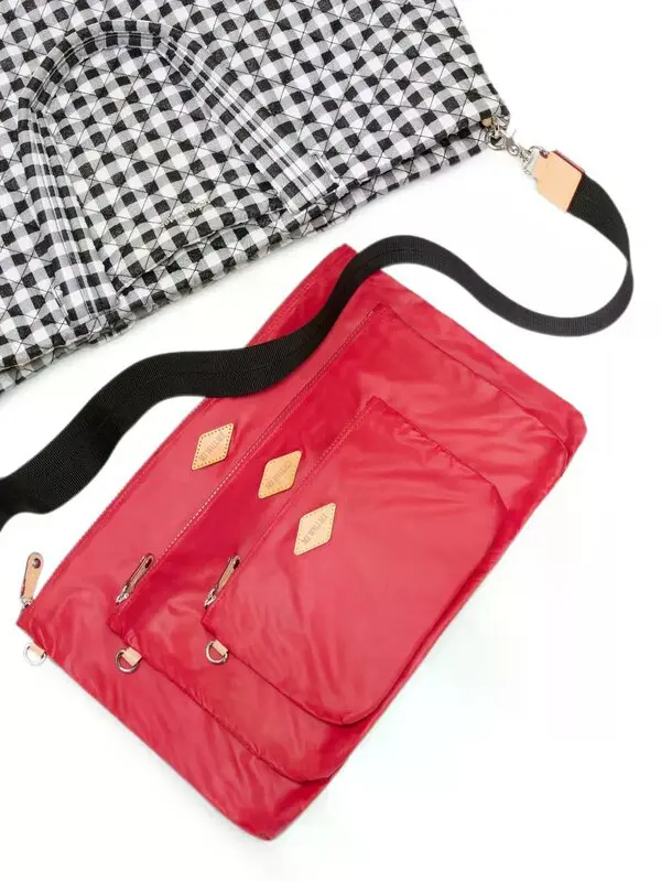 Mz Wallace Gingham Quilted Tote Bag - Black