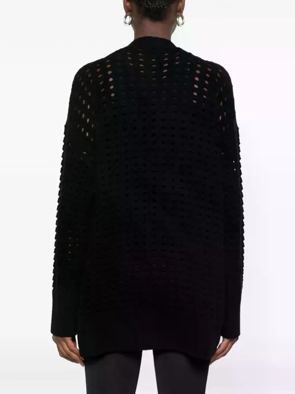 NUDE Open-knit Wool Sweater