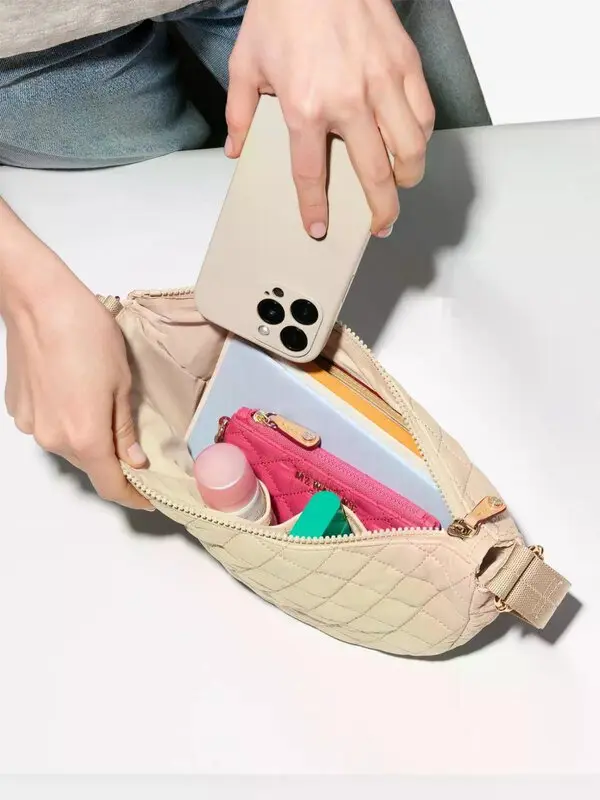 Mz Wallace Small Metro Smile Quilted Crossbody Bag