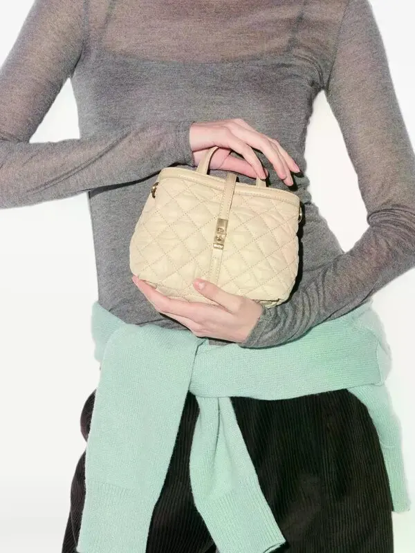 Mz Wallace Mini Astor Quilted Tote Bag