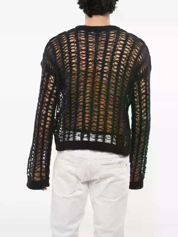 Dsquared2 See-through Mohair-blend Sweater