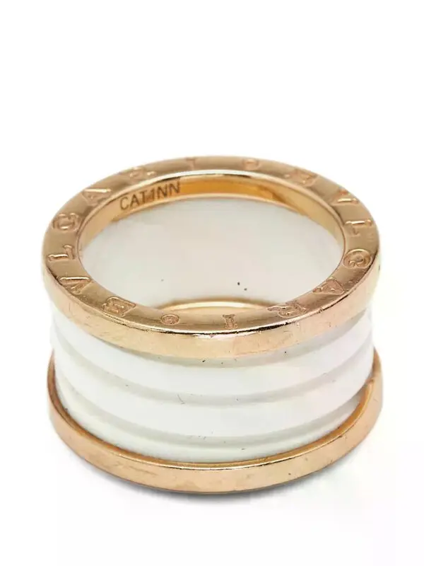 BVLGARI 1999 B.zero1 Ceramic Ring