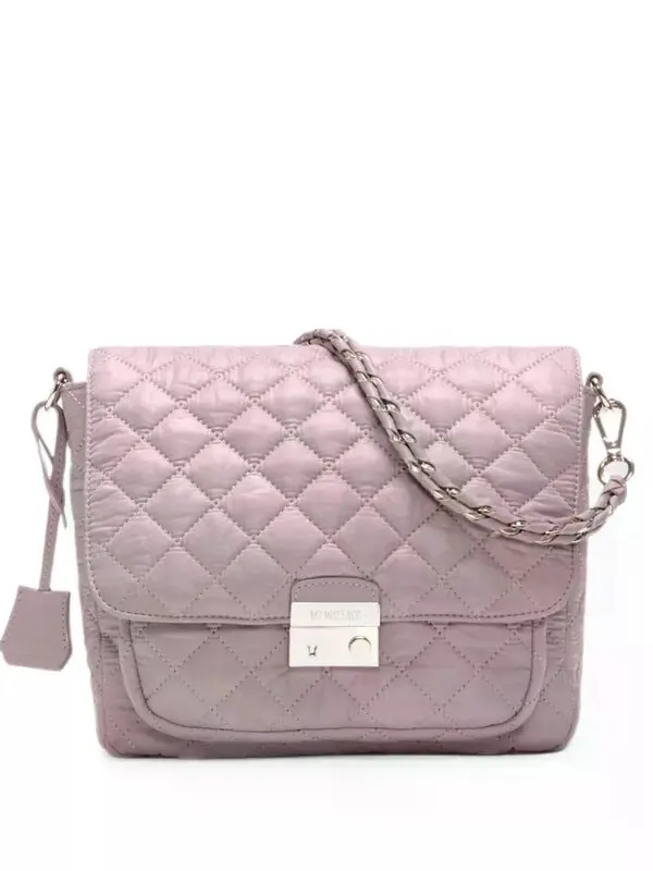Mz Wallace Medium Crosby Diamond-quilted Crossbody Bag - Pink
