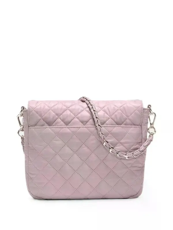 Mz Wallace Medium Crosby Diamond-quilted Crossbody Bag - Pink