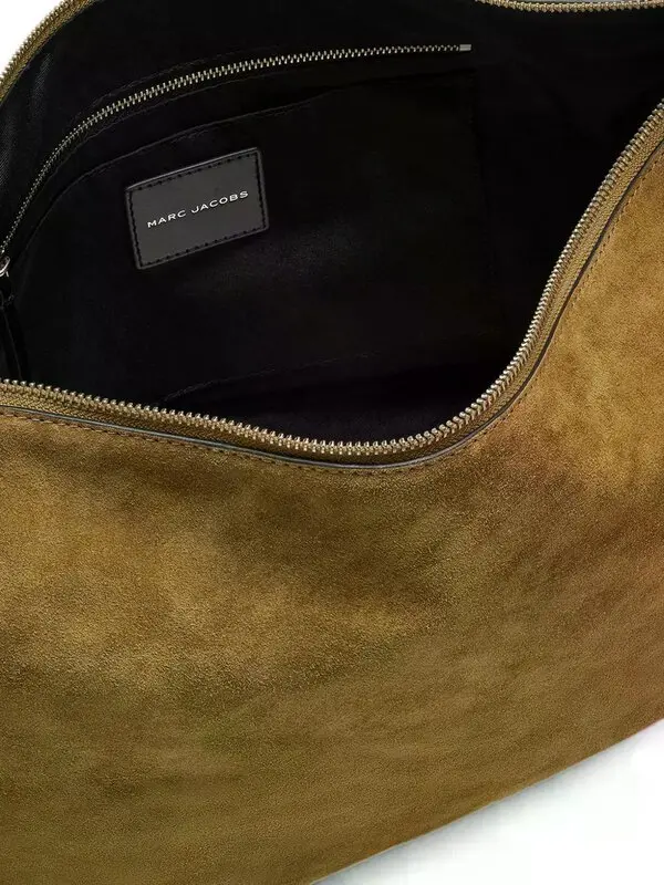 Marc Jacobs Scene Large Shoulder Bag In Suede - Neutrals