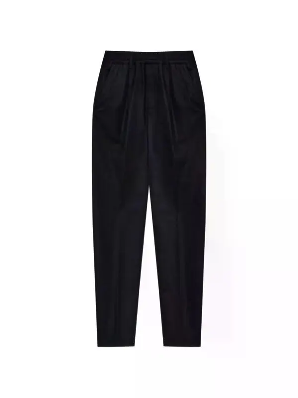 Eleventy Elasticated-waistband Pleated Trousers