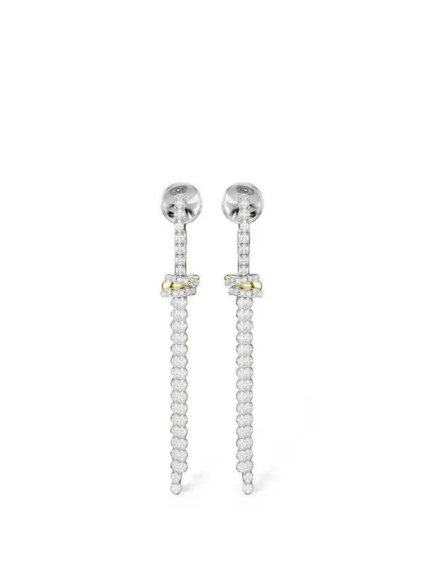 SWAROVSKI Hyperbola Crystal-embellished Drop Earrings