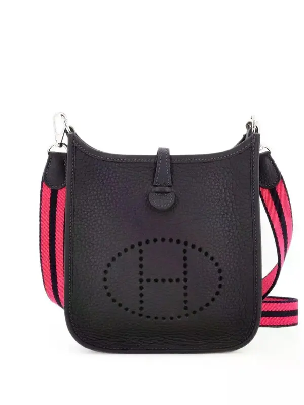 Hermès Evelyne Bag Gen Iii Clemence Tpm Crossbody Bag - Blue