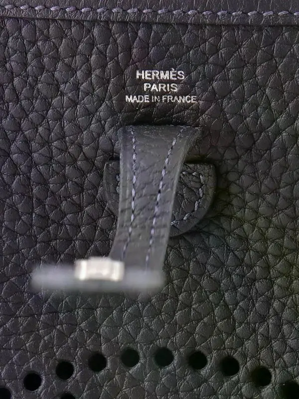 Hermès Evelyne Bag Gen Iii Clemence Tpm Crossbody Bag - Blue