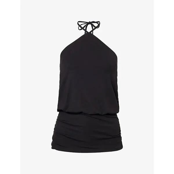 REFORMATION Madison Halterneck Knit Top