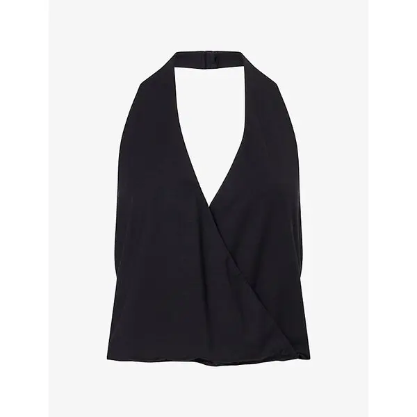 REFORMATION Lois Halterneck Knit Top