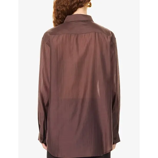 REFORMATION Eli Oversized Woven Shirt