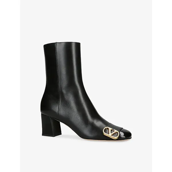 Valentino Garavani Veeside 60 Leather Ankle Boots