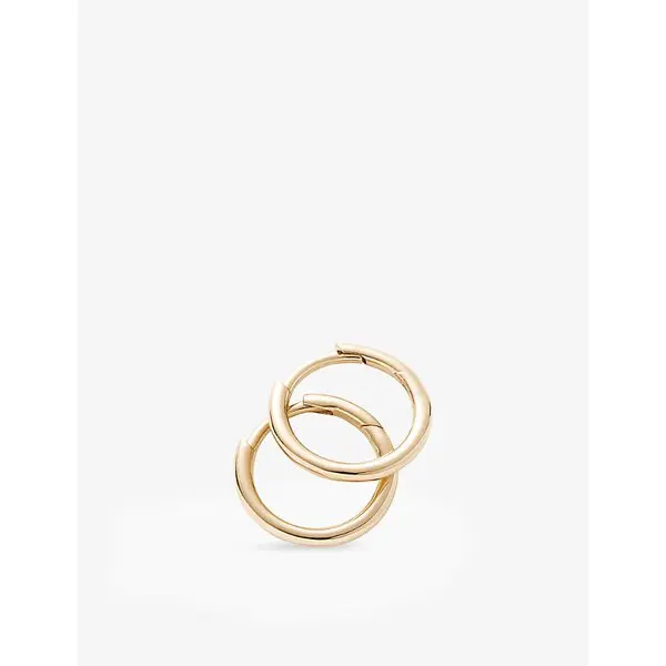 MISSOMA Classic 9ct Yellow Mini Hoop Earrings