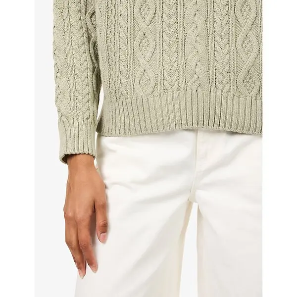 Jenni Kayne Aire Cable-knit Cotton Jumper
