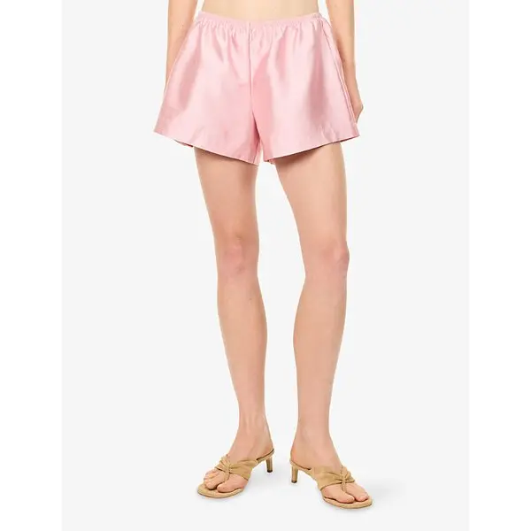 REFORMATION Nora Elasticated-waistband Woven Shorts