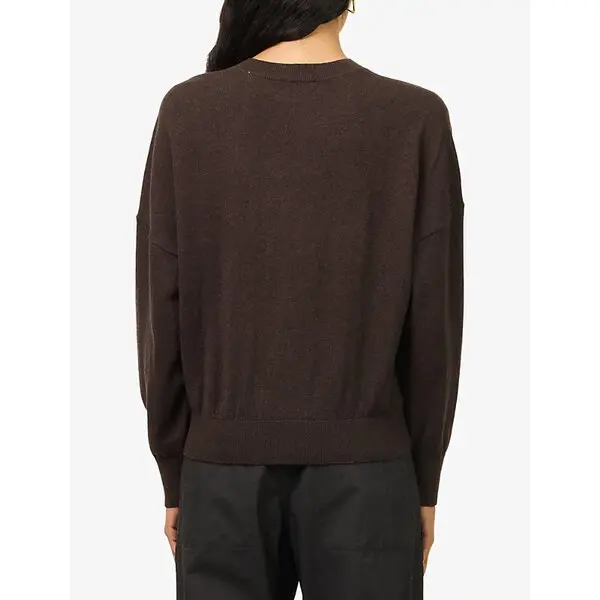 Isabel Marant Étoile Marisans Logo-intarsia Cotton-blend Jumper