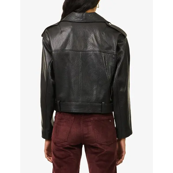 Rag & Bone Penelope Biker Leather Jacket