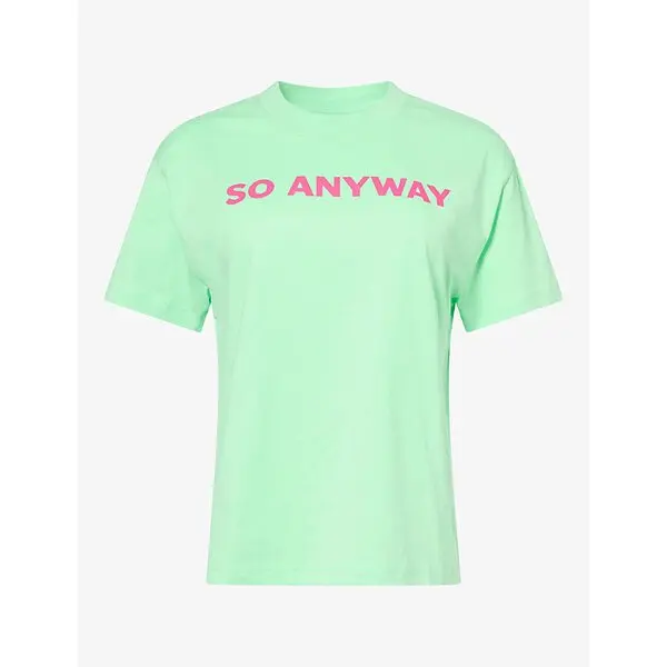 SISTERS & SEEKERS So Anyway Cotton T-shirt