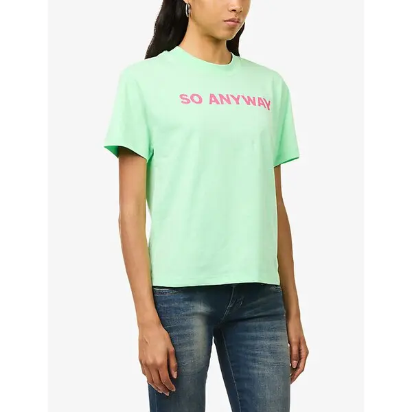 SISTERS & SEEKERS So Anyway Cotton T-shirt