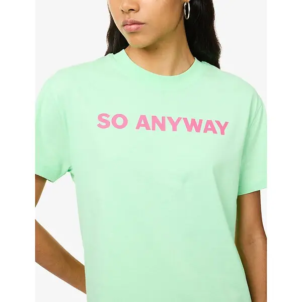 SISTERS & SEEKERS So Anyway Cotton T-shirt