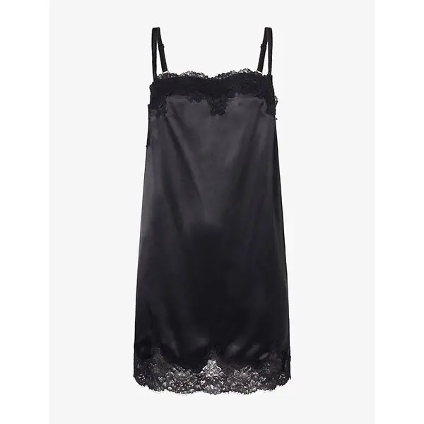 REFORMATION Emma-rose Slip Silk Mini Dress
