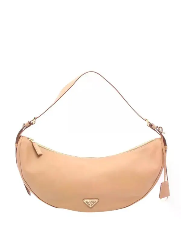Prada 2013-2026 Large Calfskin Demi Lune Shoulder Bag