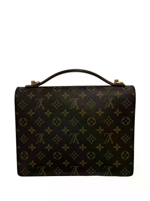 LOUIS VUITTON 1991 Monogram Monceau 26 Satchel