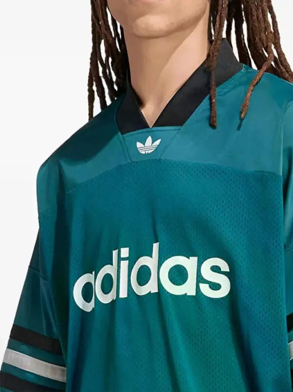Adidas Logo-print Mesh T-shirt