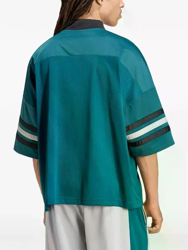 Adidas Logo-print Mesh T-shirt