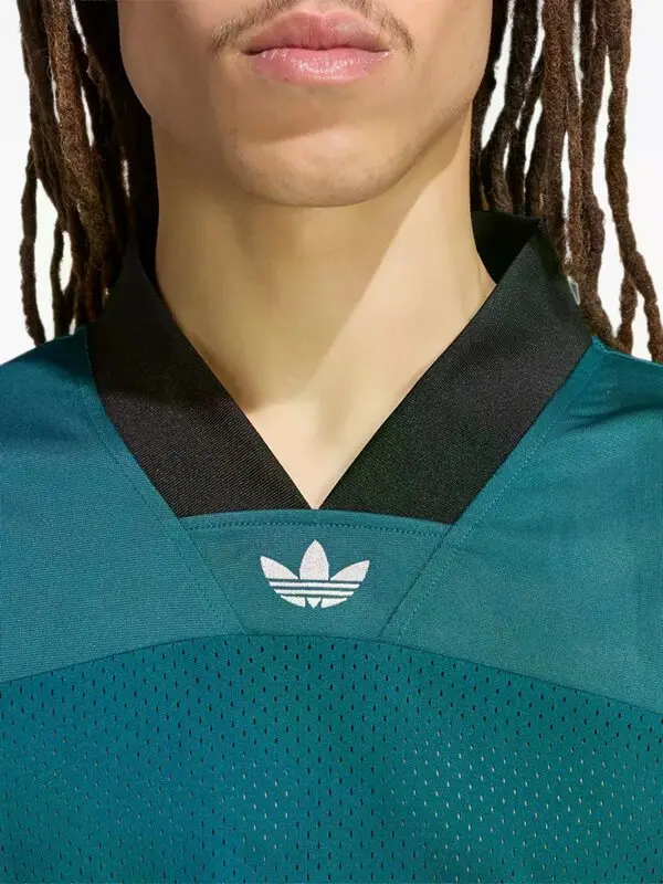 Adidas Logo-print Mesh T-shirt