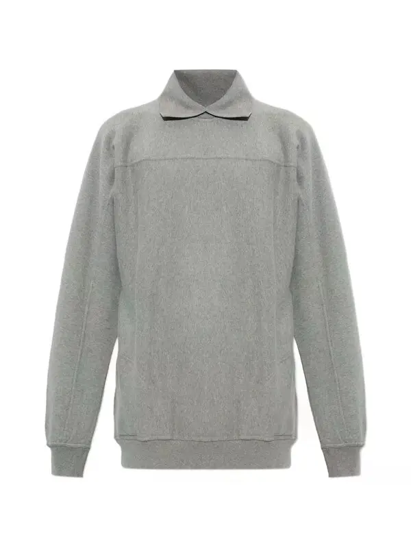 DARKPARK Riley Oversized Cotton Sweater - Grey