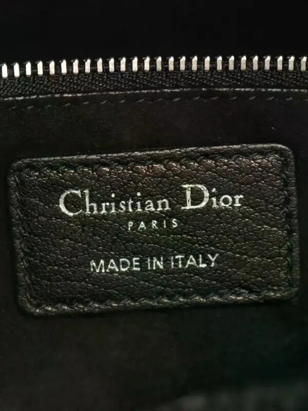 Dior 2000-2026 Medium Pebbled Calfskin Diorissimo Satchel