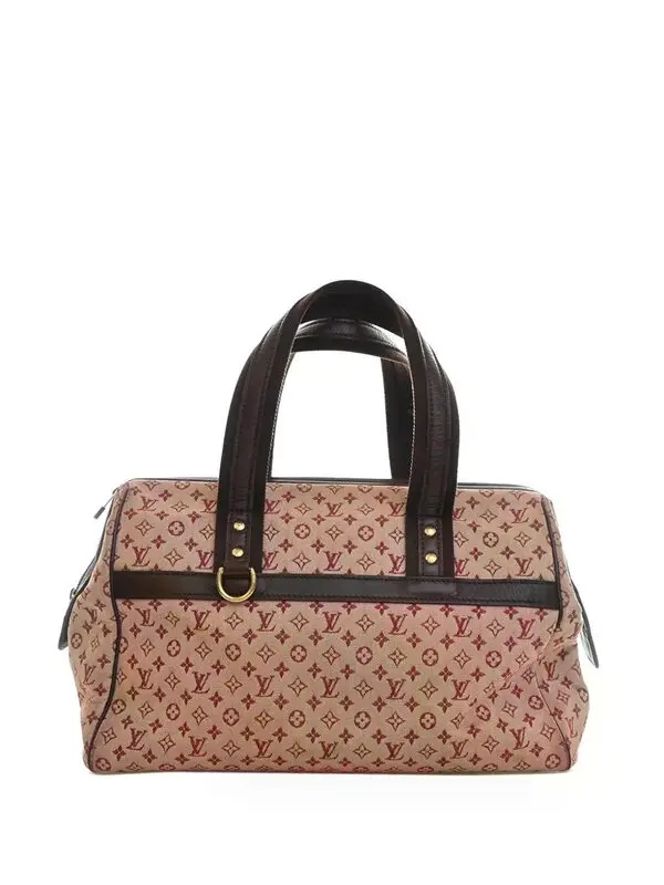 LOUIS VUITTON 2002 Monogram Mini Lin Josephine Gm Handbag