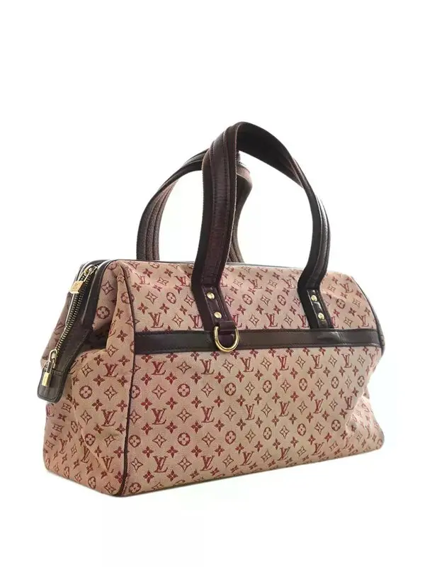 LOUIS VUITTON 2002 Monogram Mini Lin Josephine Gm Handbag