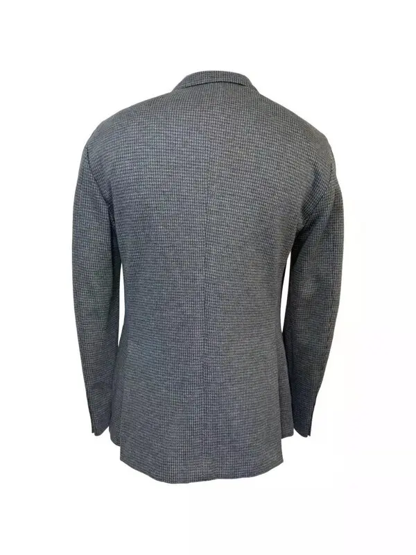 Boglioli Houndstooth Single-breasted Blazer