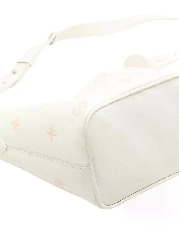 LOUIS VUITTON 2021-2026 Bicolor Monogram Empreinte All In One Bb Shoulder Bag