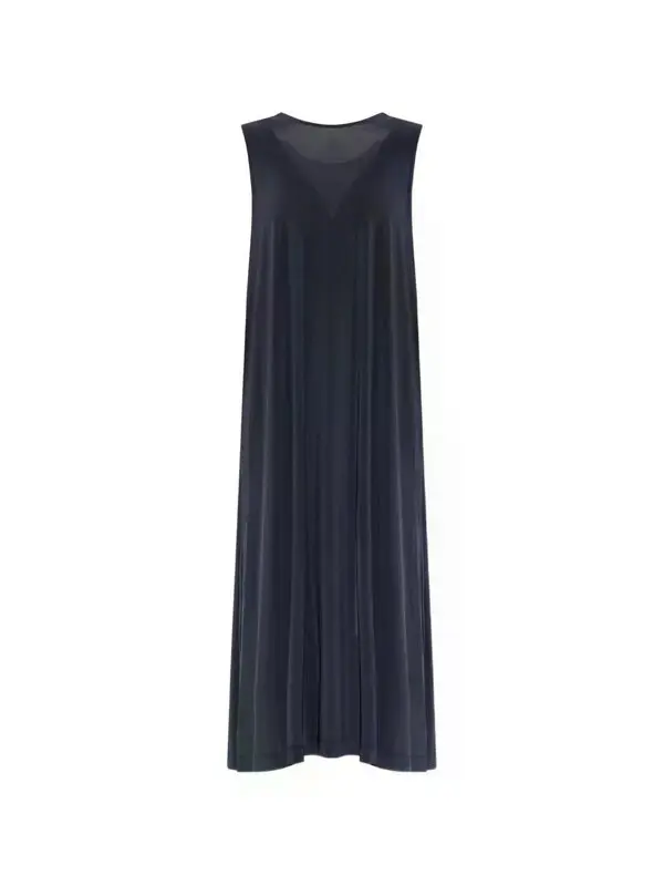 Issey Miyake Drape Pocket-detail Midi Dress