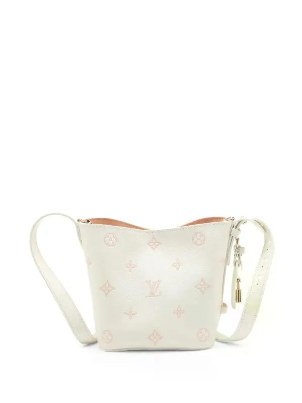 LOUIS VUITTON 2020-2026 Bicolor Monogram Empreinte All In One Bb Shoulder Bag