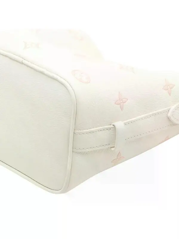 LOUIS VUITTON 2020-2026 Bicolor Monogram Empreinte All In One Bb Shoulder Bag