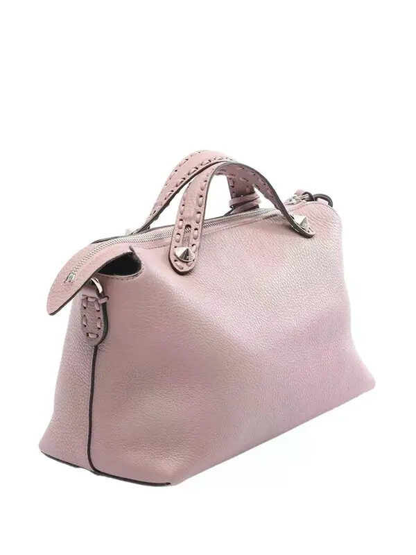 Fendi 2000-2010 Medium Leather Selleria The Way Satchel