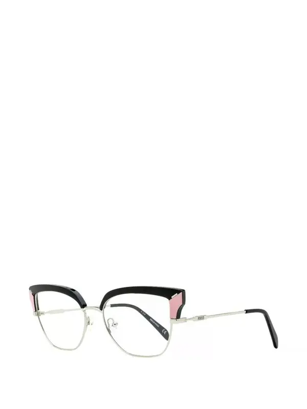 Emilio Pucci Geometric Butterfly-frame Glasses - Black