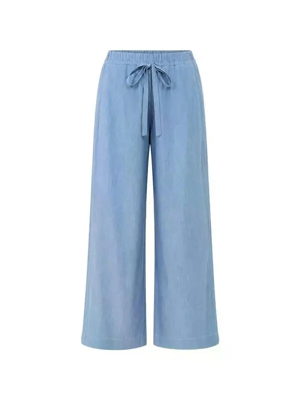 MEIMEIJ Drawstring-waist Palazzo Pants