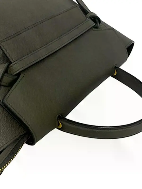 Celine 2017 Nano Grained Calfskin Belt Bag Satchel