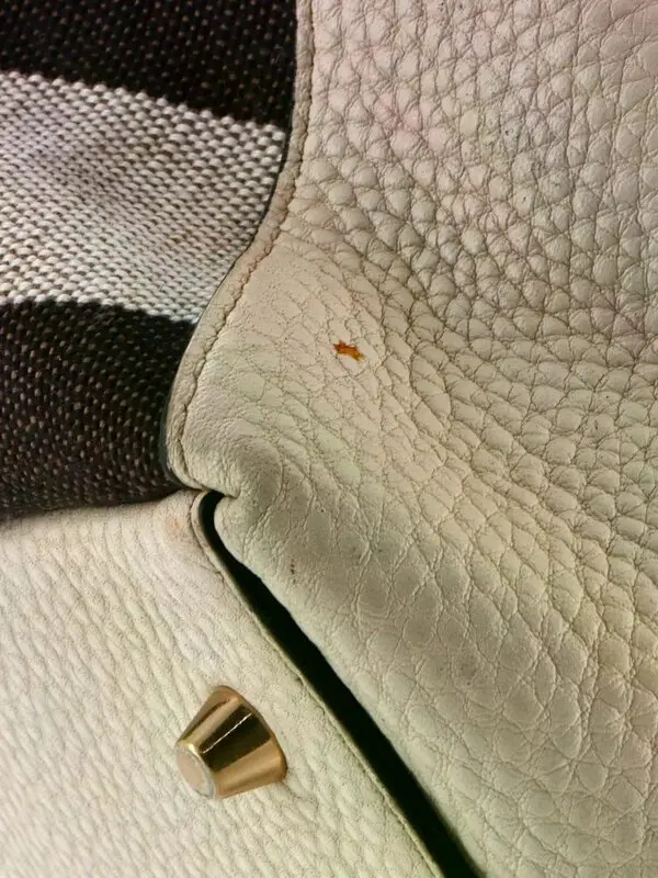 Burberry Maidstone Leather And House Check Canvas Medium Tote Bag