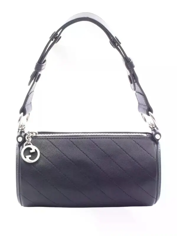 Gucci 2016-2026 Mini Leather Blondie Barrel Shoulder Bag