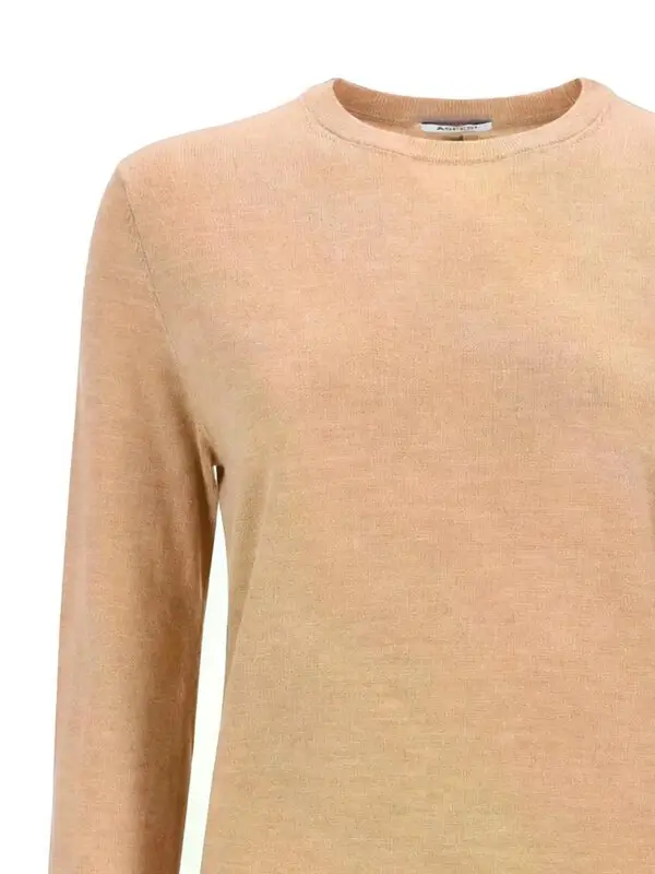 Aspesi Crew-neck Long-sleeve Sweater - Neutrals